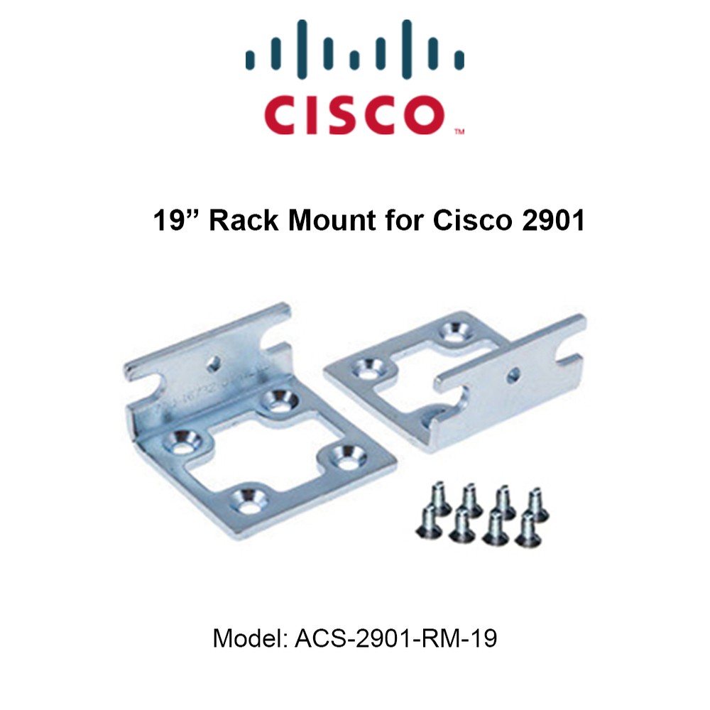 Cisco 2900 19 inch Rack Mount Kit for Cisco 2901 - ACS-2901-RM-19
