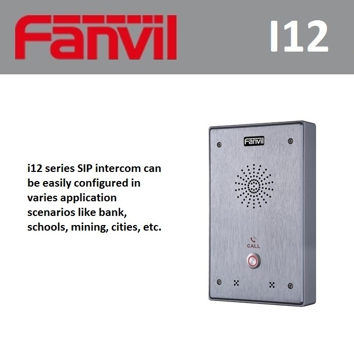 Fanvil SIP Audio Intercom I12