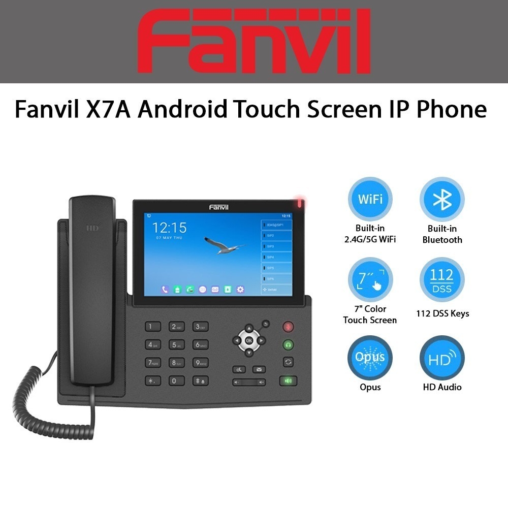 Fanvil X7A Android Voip Phone 20 SIP Lines