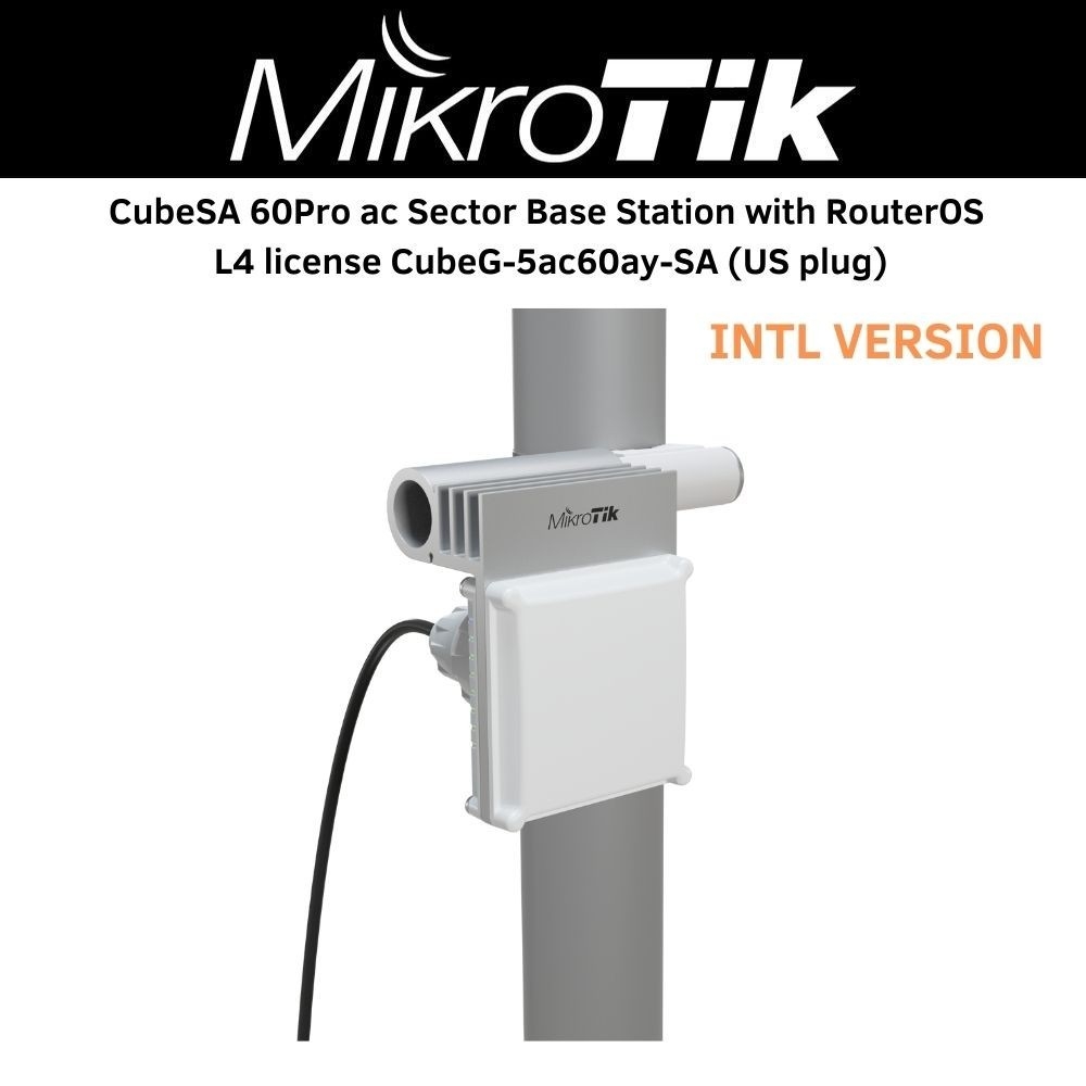 Mikrotik CubeSA 60Pro ac Sector Base Station with RouterOS L4 license ...