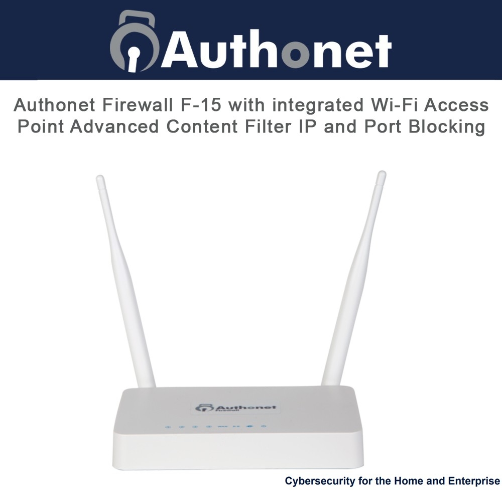 Authonet Firewall F-15 with integrated Wi-Fi Access Point Advanced ...